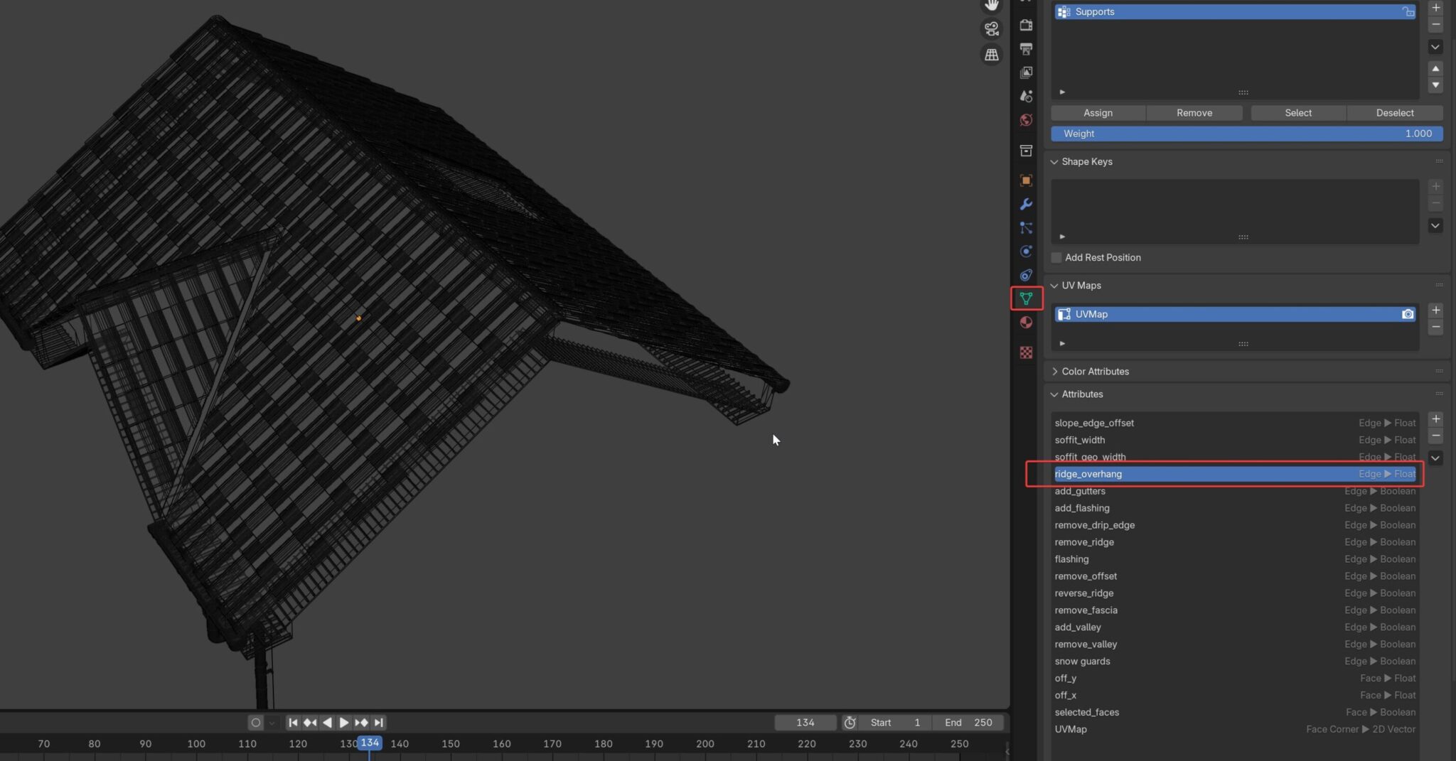 Geometry Nodes – Roof Generator Guide – iMeshh.com